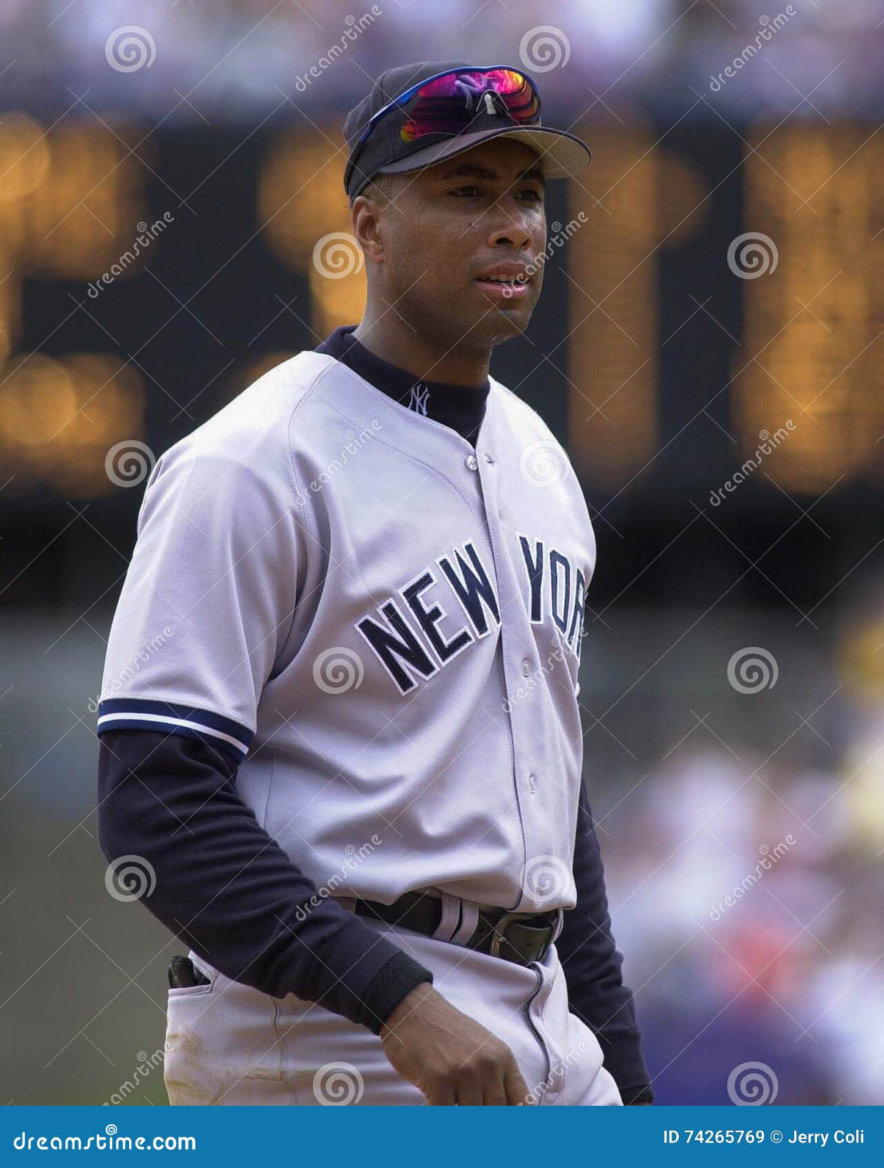 Bernie Williams immagine stock editoriale. Immagine di yankees - 74265769