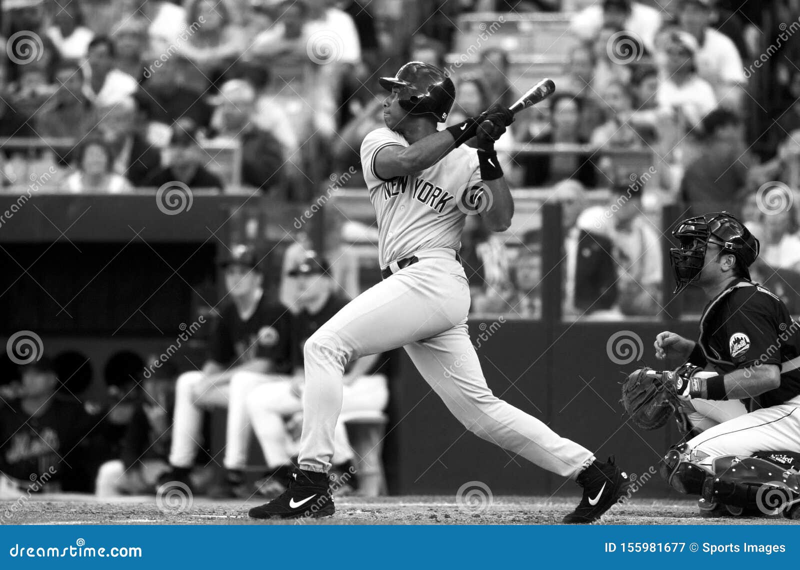 Bernie Williams Nova York Yankees Fotografia Editorial - Imagem de ...