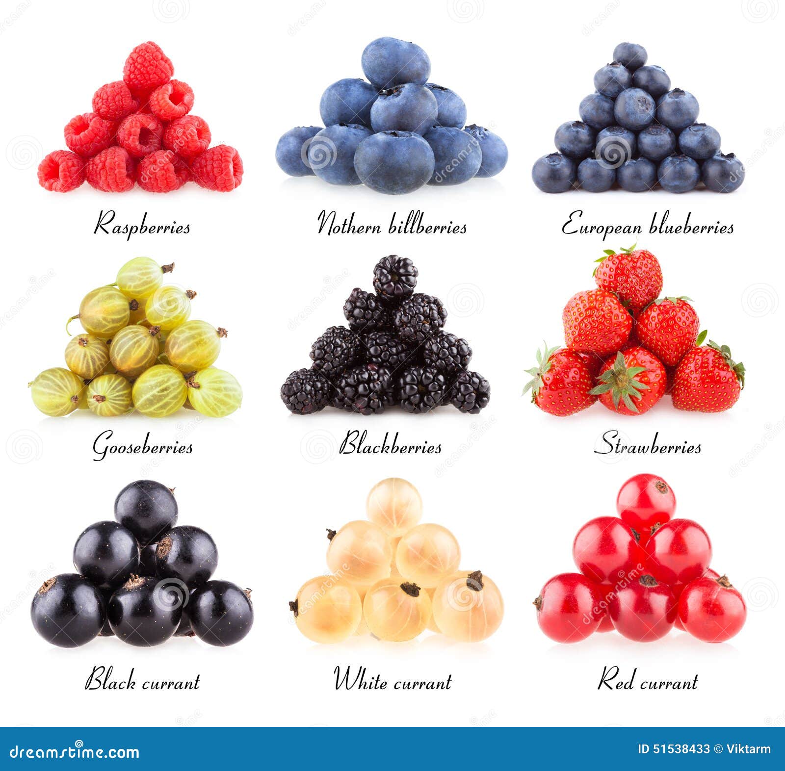 Berries stock image. Image of collection, healthy, strawberry - 51538433