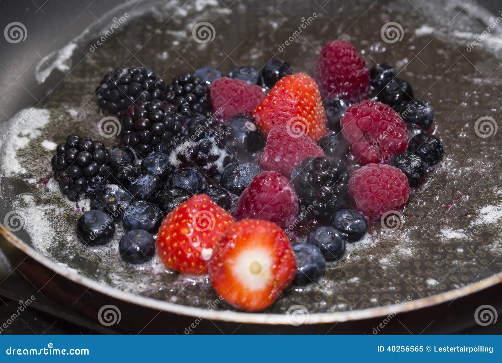 Berries cooking stock image. Image of bright, berry, dessert - 40256565