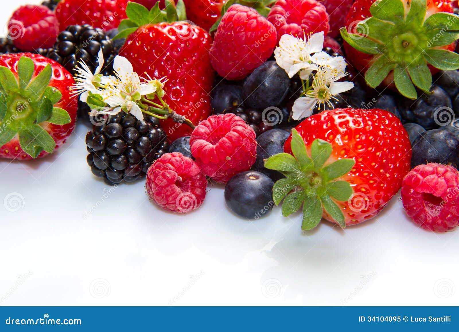 Berries stock image. Image of delicious, nature, mixed - 34104095