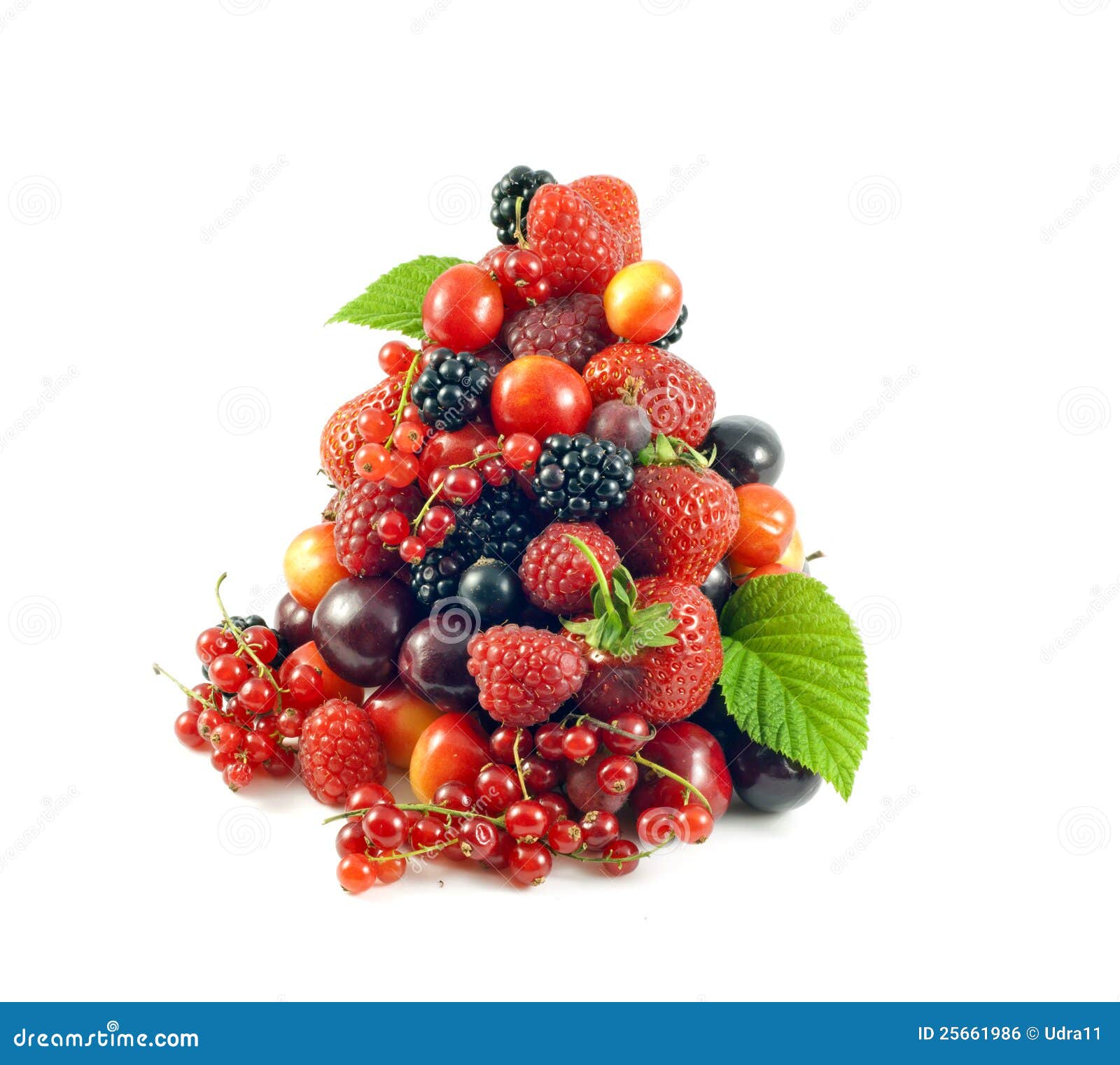 Berries and fruits pile stock photo. Image of juicy, decoration - 25661986