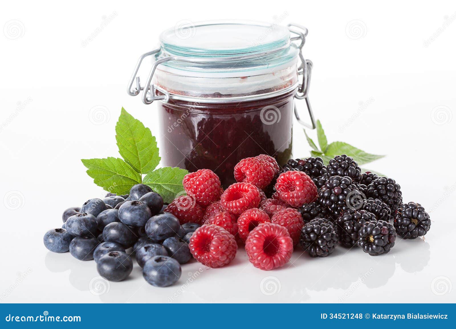 Berries for a jam stock photo. Image of homemade, gourmet - 34521248