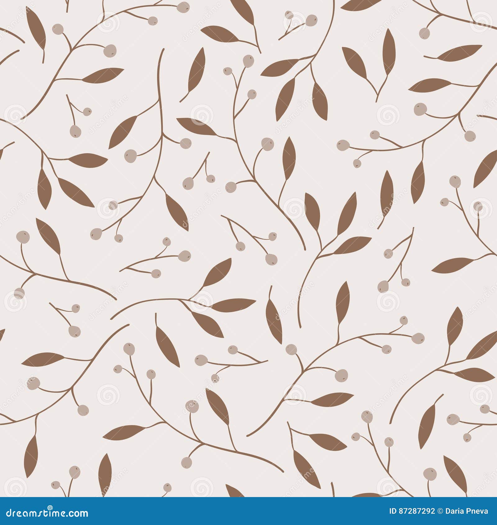 Berries With Leaves Vector. Isolated Grape And Blueberry ...