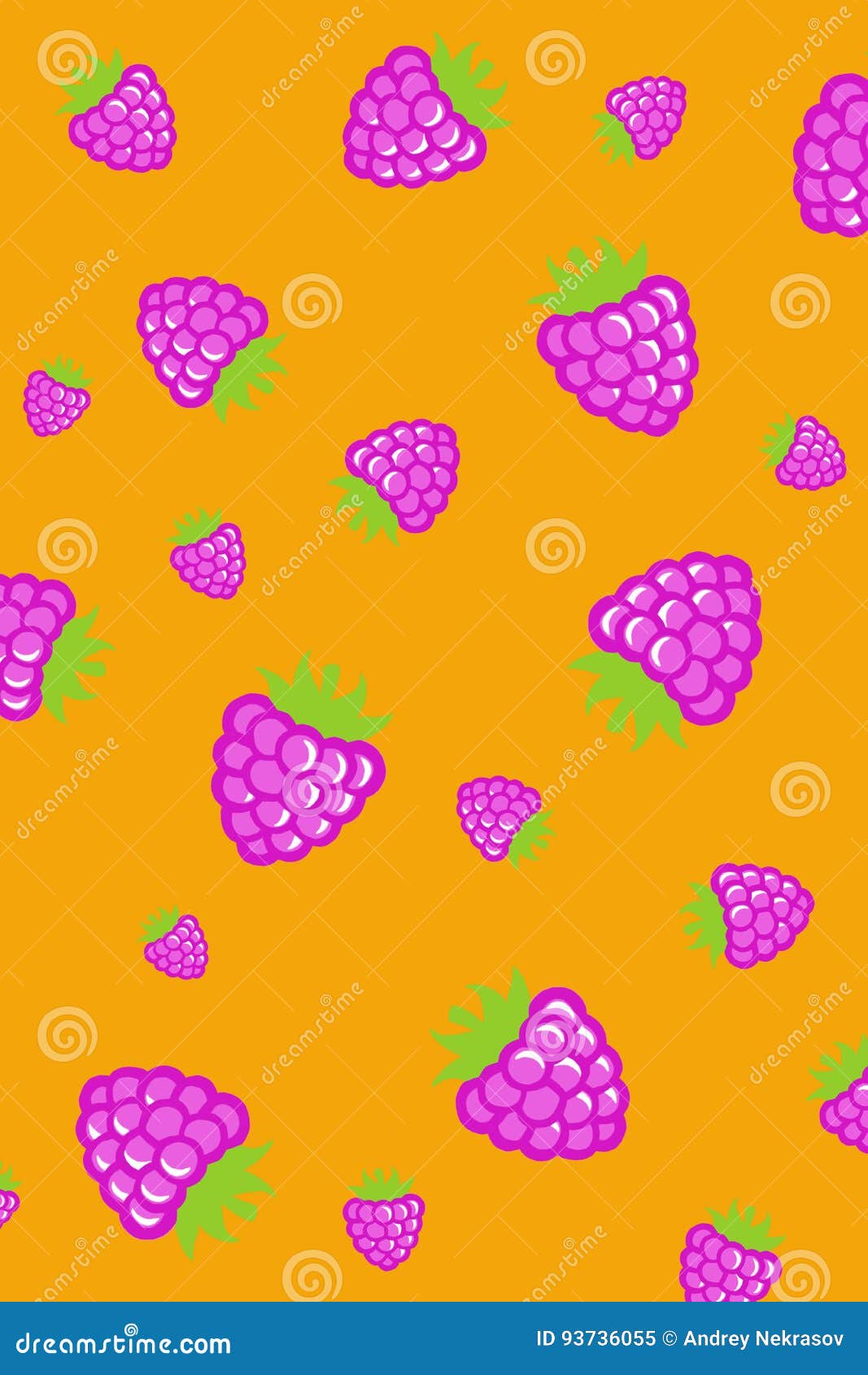 Berries Pattern on Isolated Background , Wallpaper Stock Illustration ...