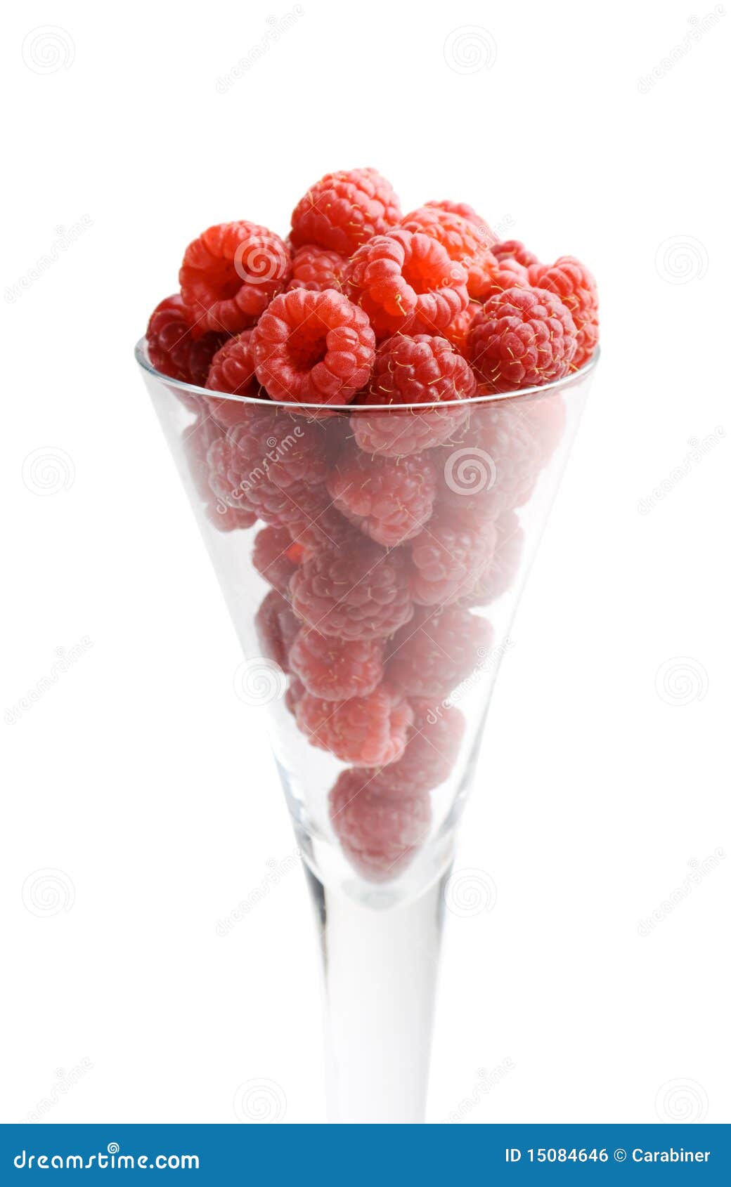 Berries Raspberries in a Wineglass Stock Photo - Image of beautiful ...
