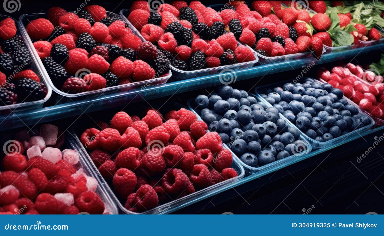 Berries Set Selection at Grocery Store Stock Image - Image of italian, calzone: 304919335