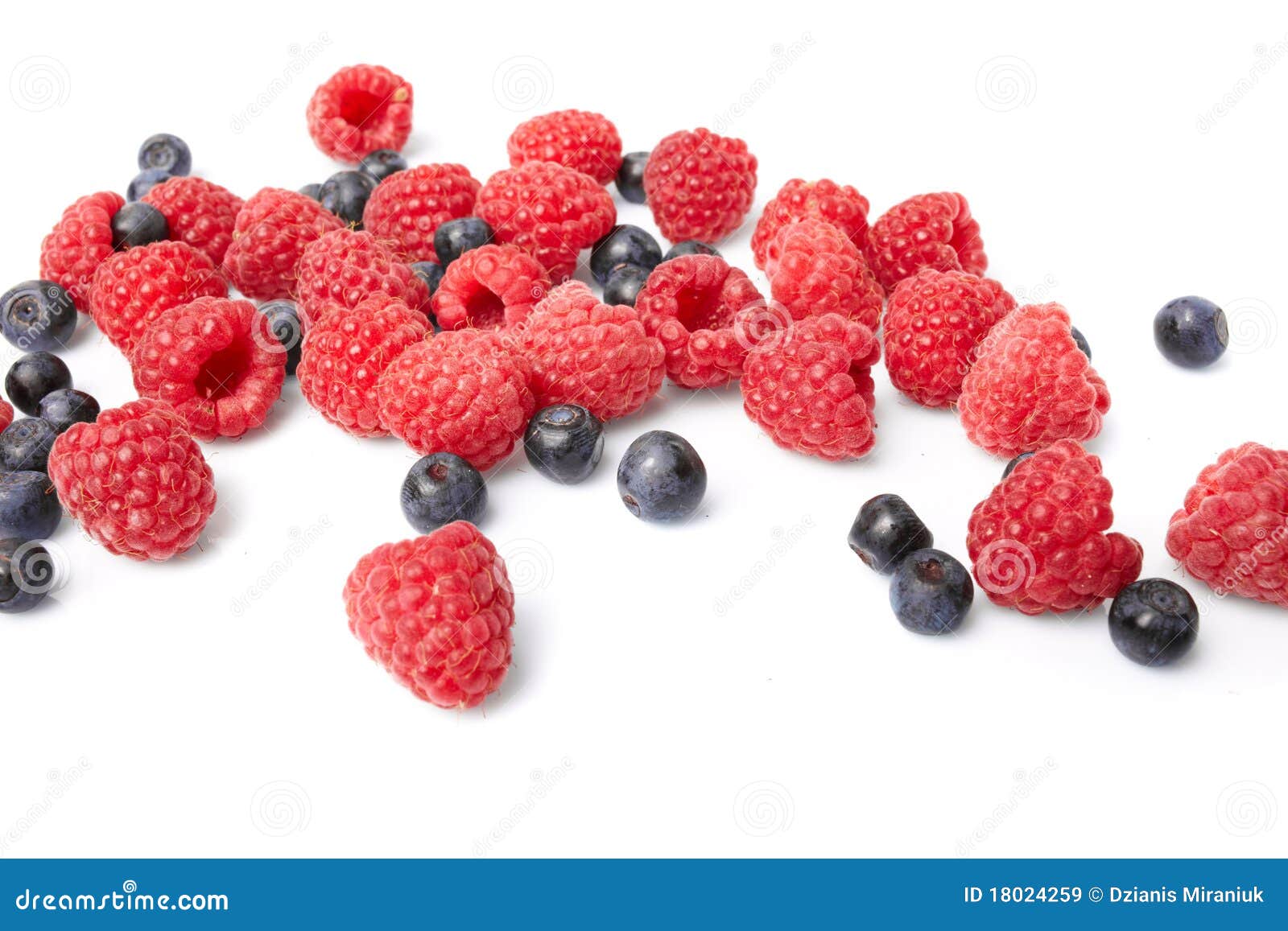 Berries on White Background Stock Image - Image of ripe, healthy: 18024259