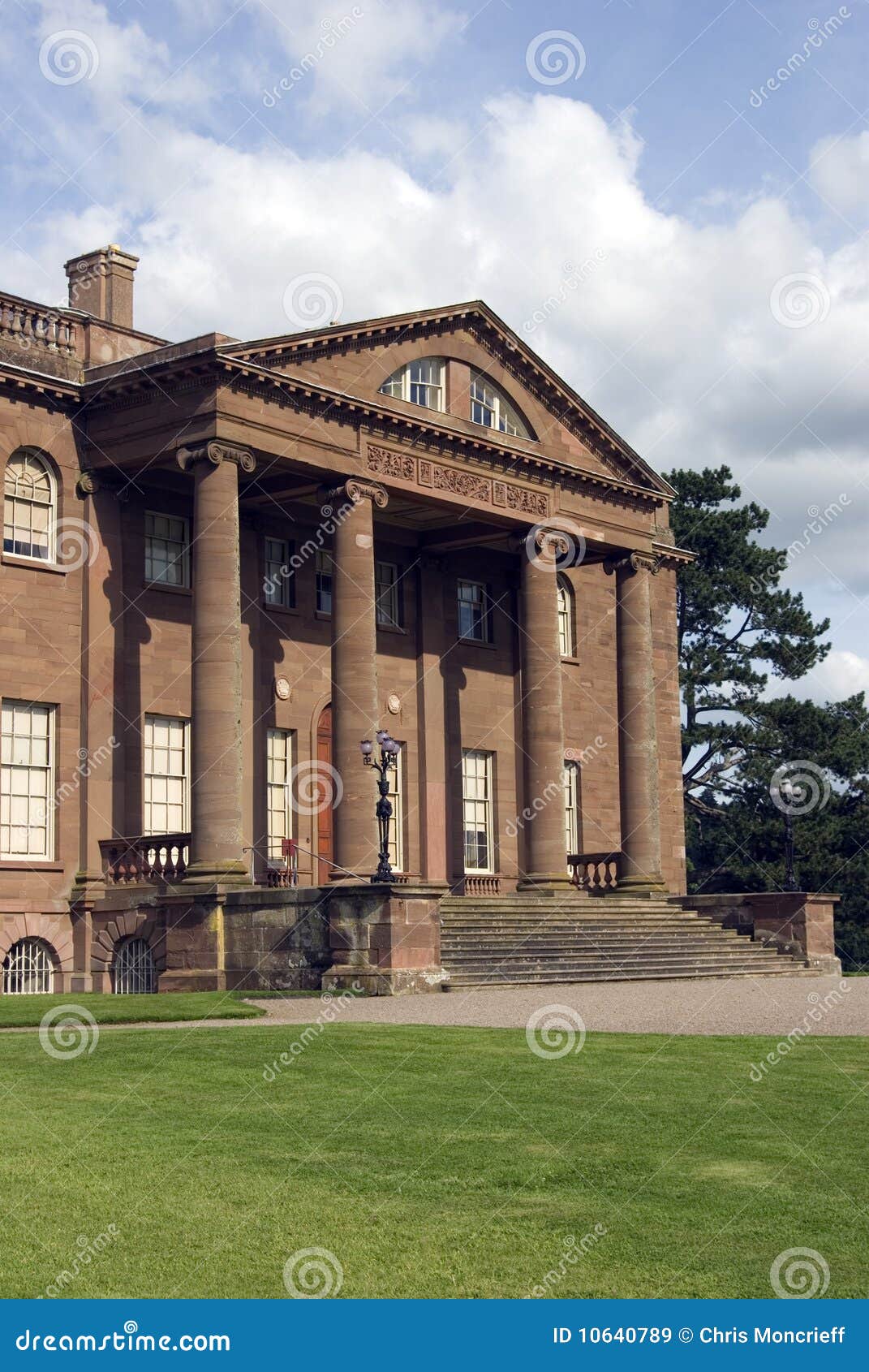 Berrington Hall stock image. Image of estate, british - 10640789