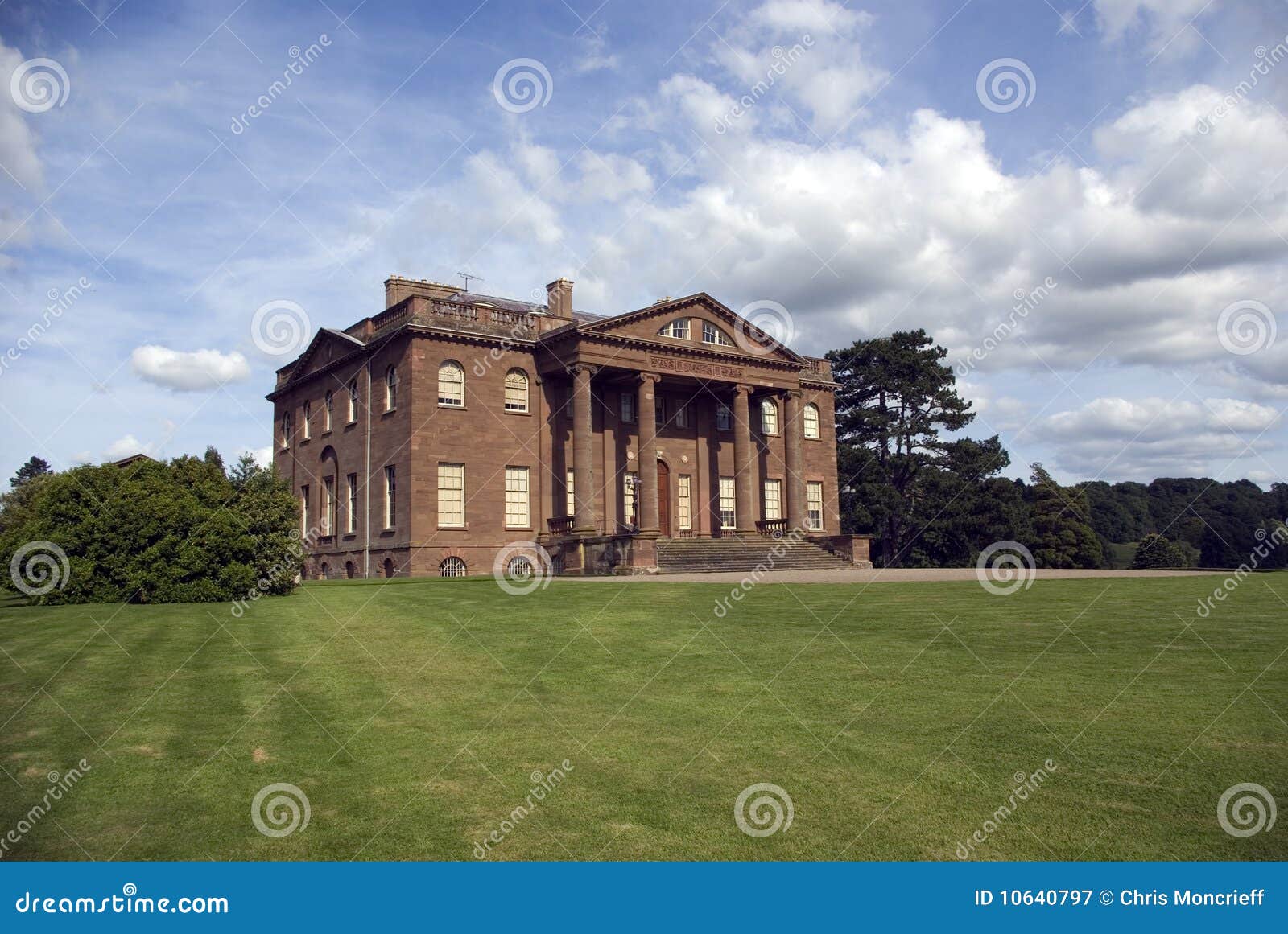 Berrington Hall stock image. Image of home, hall, architectural - 10640797