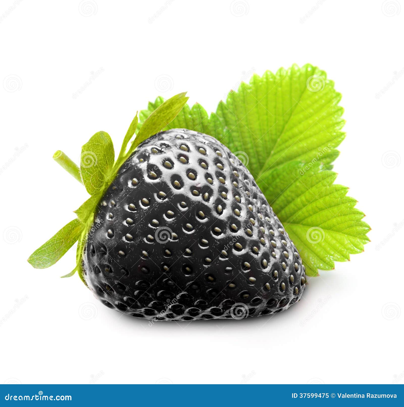 Berry black strawberry stock image. Image of nutrient - 37599475