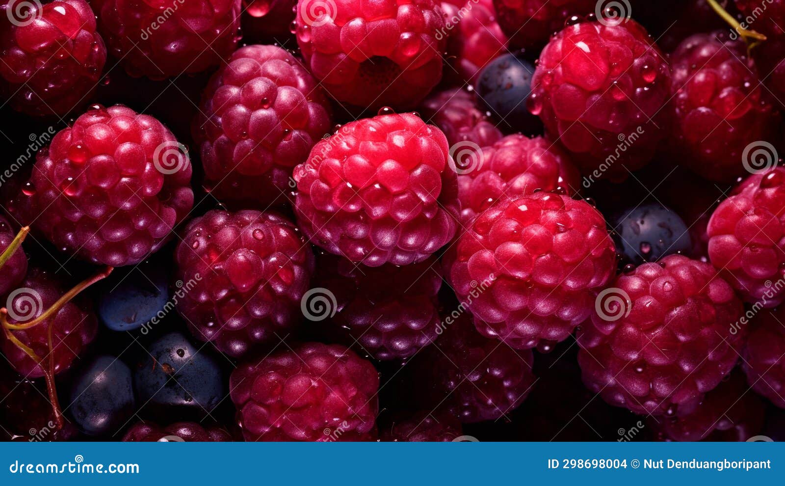 Berry Burst Gradient Blurs Rich Plum To Vibrant Raspberry Stock ...