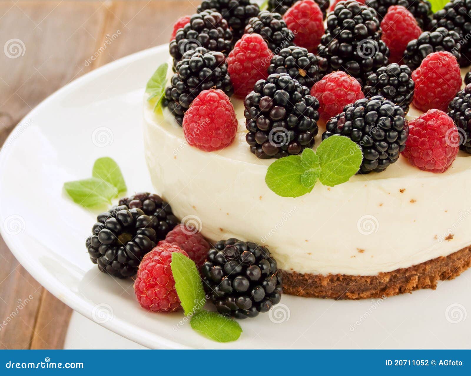 Berry cheesecake stock photo. Image of bright, tart, baked - 20711052