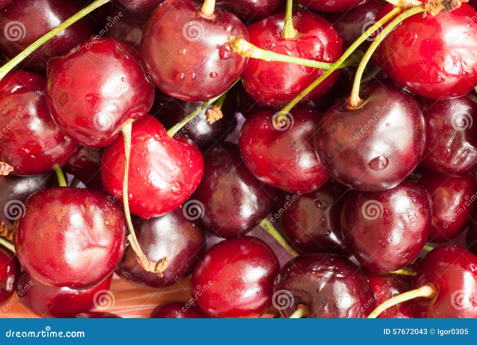 Berry cherry stock image. Image of brilliant, cherry - 57672043