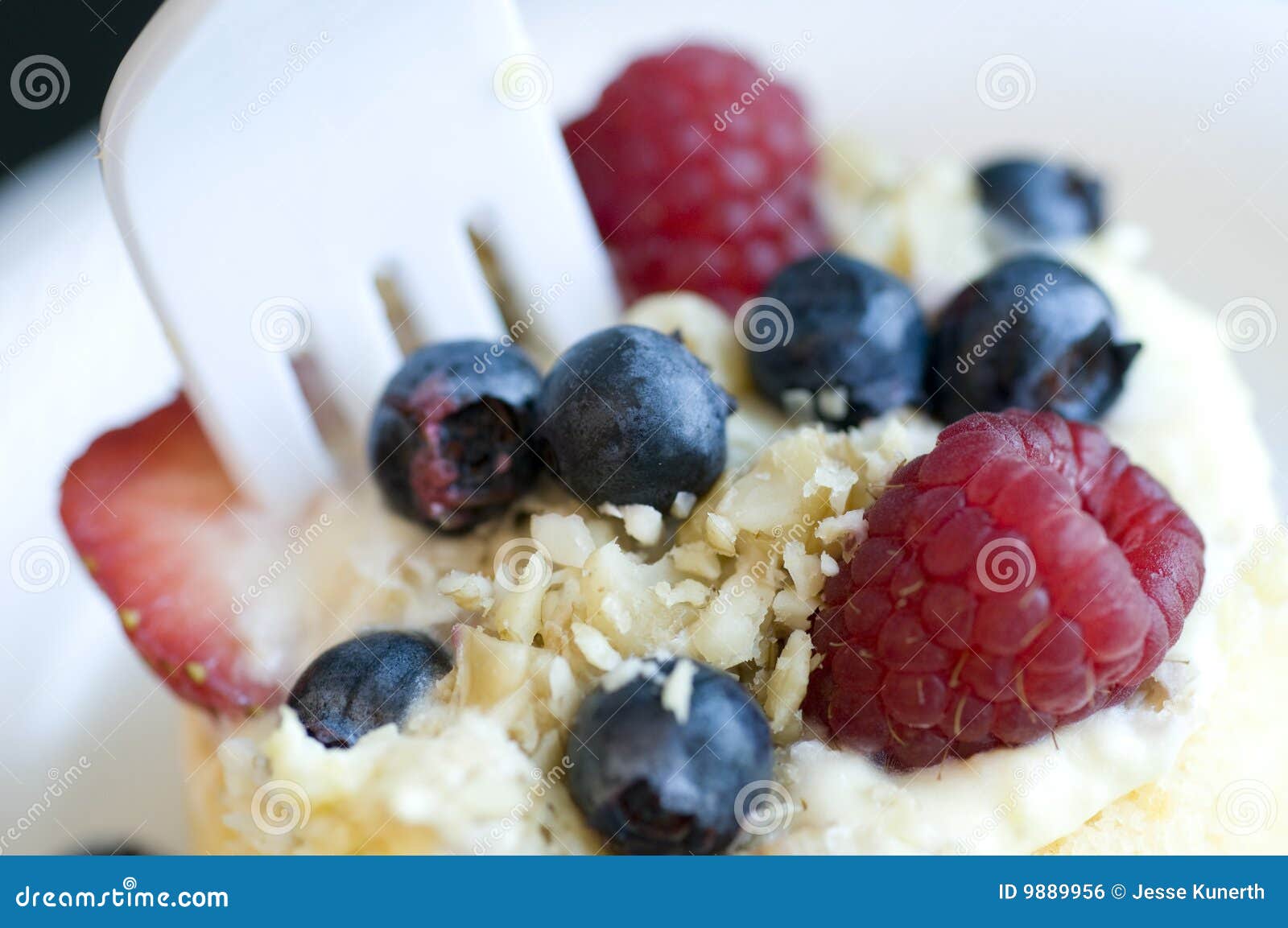 Berry Desert stock photo. Image of strawberries, berry - 9889956