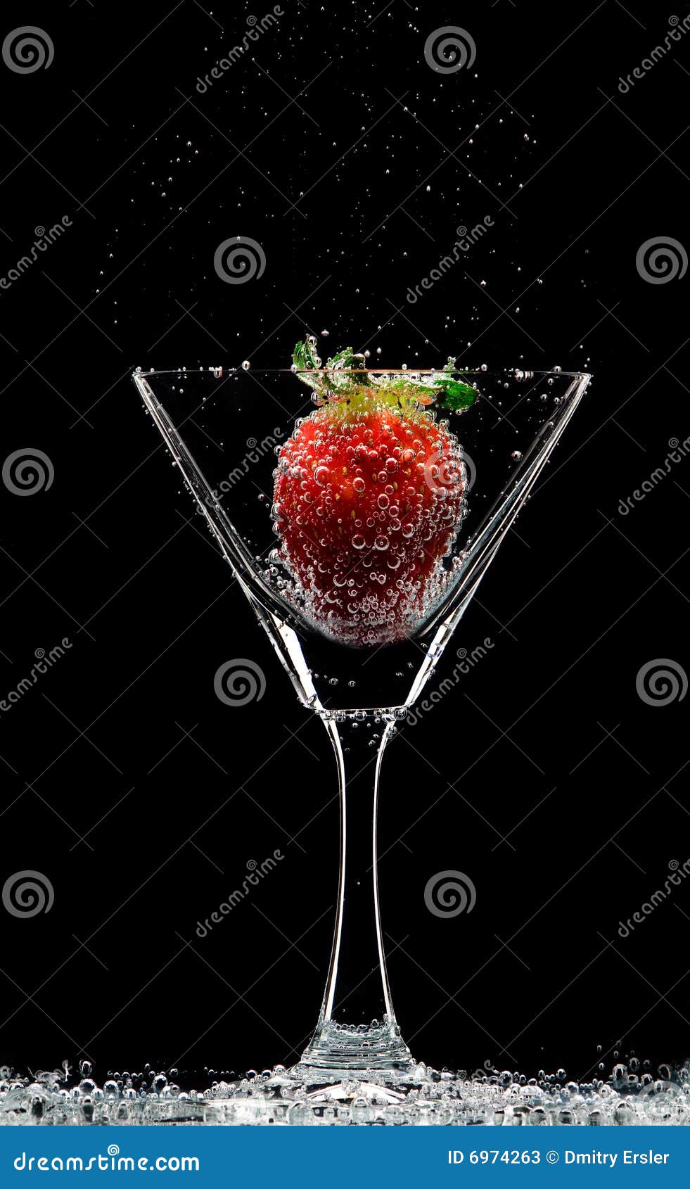 Berry and glass stock image. Image of drop, liquor, splash - 6974263