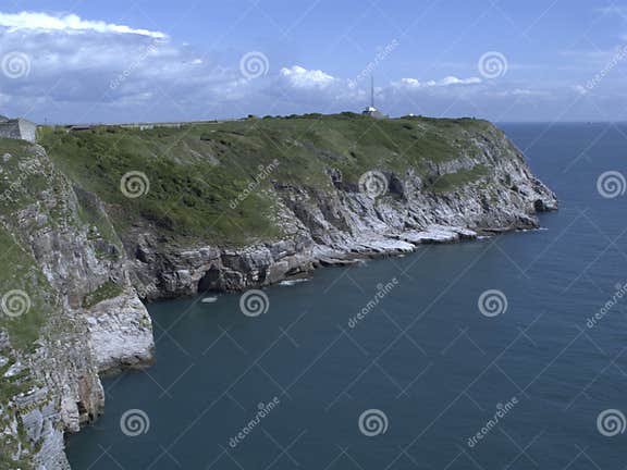 Berry Head stock photo. Image of headland, devon, cliffs - 32765440