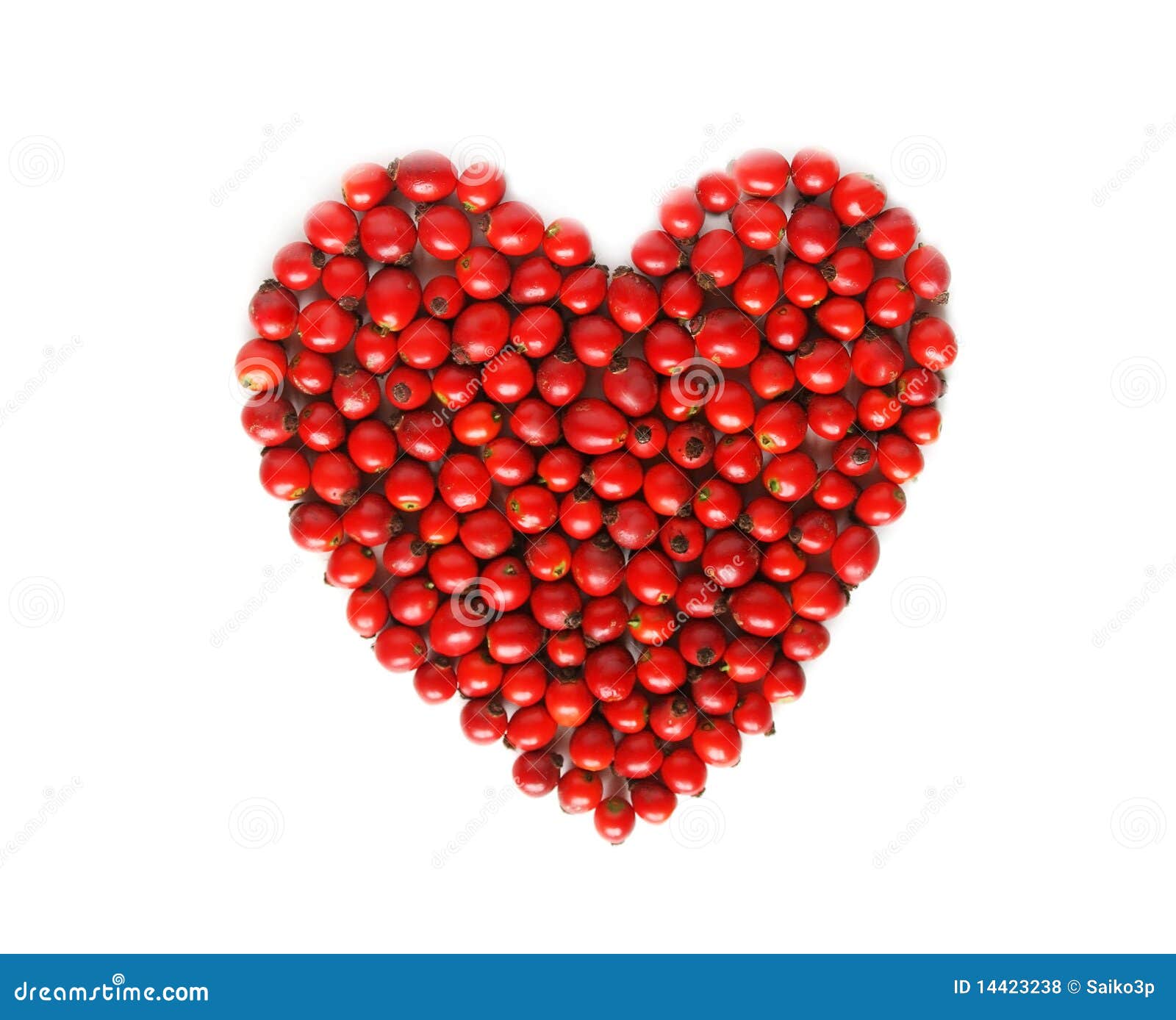 Berry heart isolated stock photo. Image of beautiful - 14423238