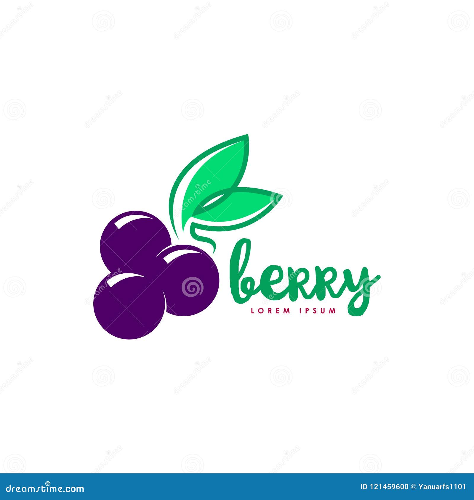 Berry Logo Logo Template. Logo Template for Your Business Stock ...