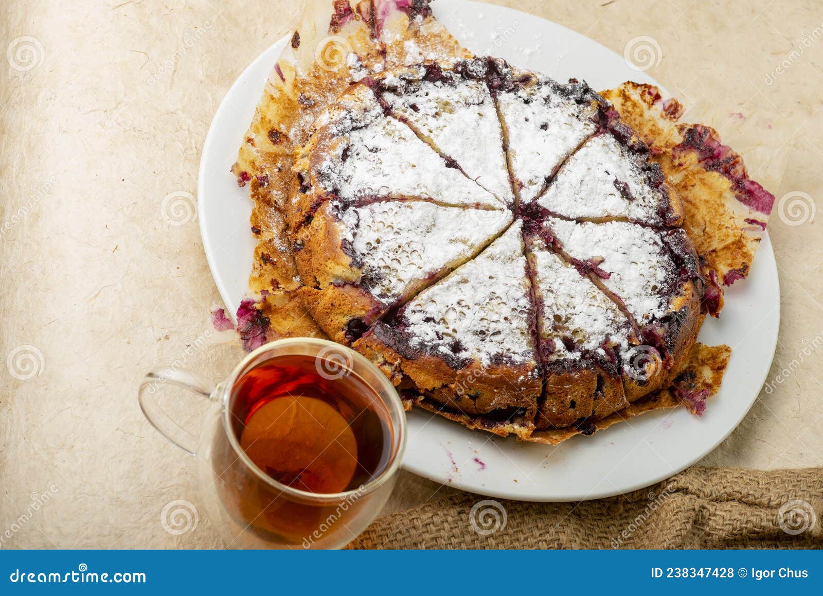 Berry Pie Stuffed with Bright Wild Berries Stock Photo - Image of ...