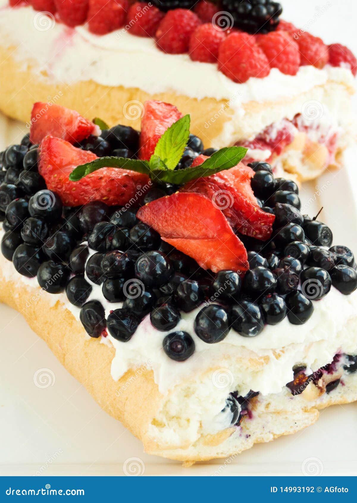 Berry Roll stock photo. Image of healthy, fruit, nutrition - 14993192