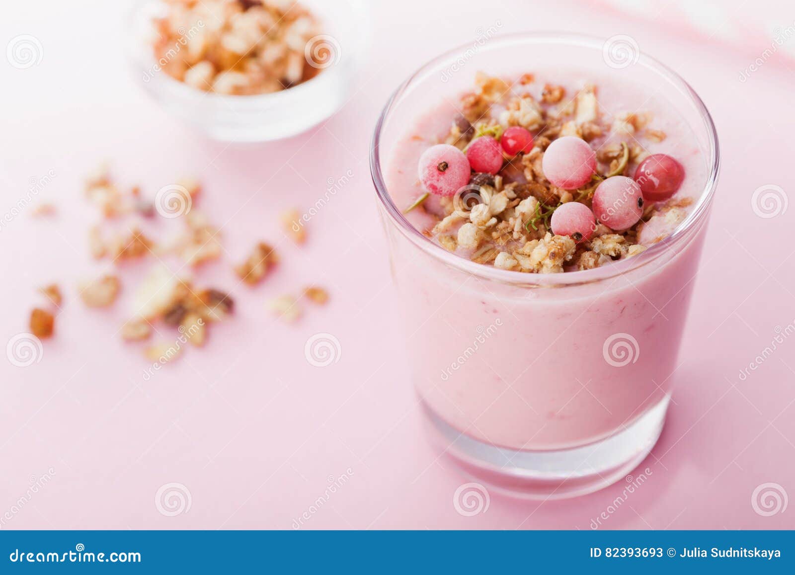 Milkshake On The Table Stock Photo | CartoonDealer.com #48906072