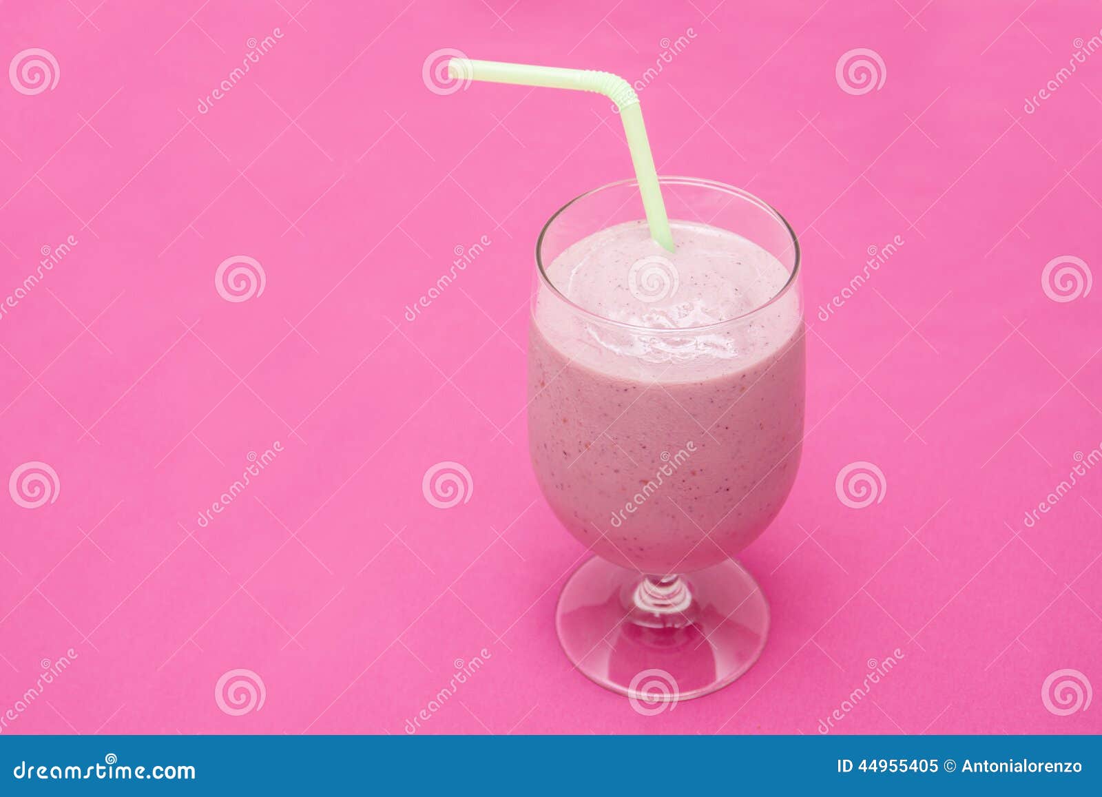 Berry Smoothie on a Pink Background Stock Image - Image of drink, berry ...