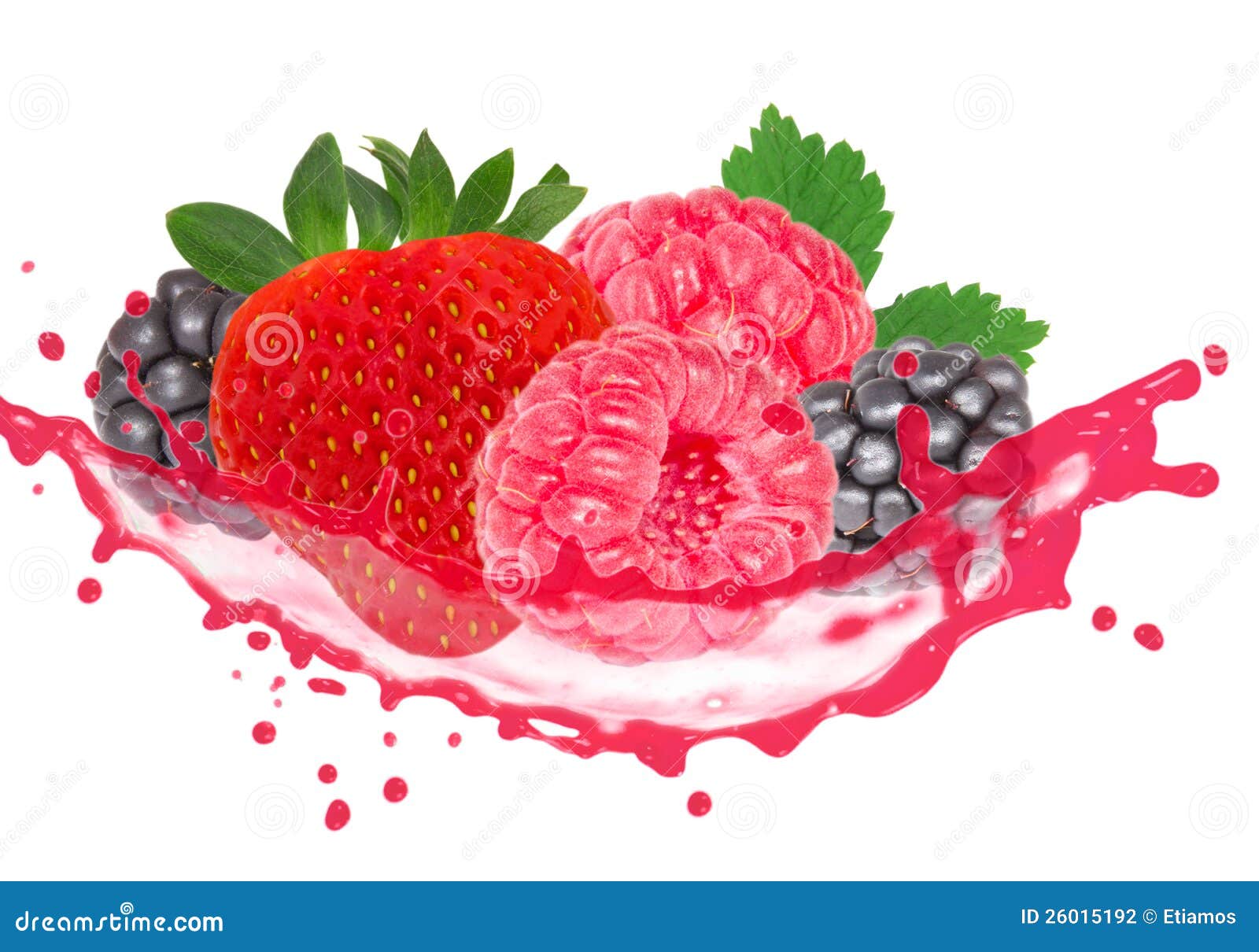 Berry splash stock photo. Image of lifestyle, closeup - 26015192