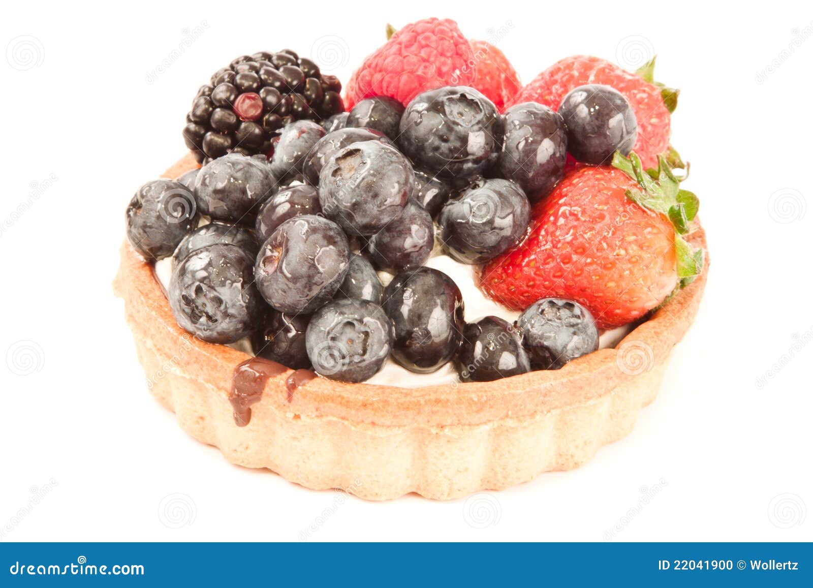 Berry tart, fruit tart stock photo. Image of baked, raspberries - 22041900