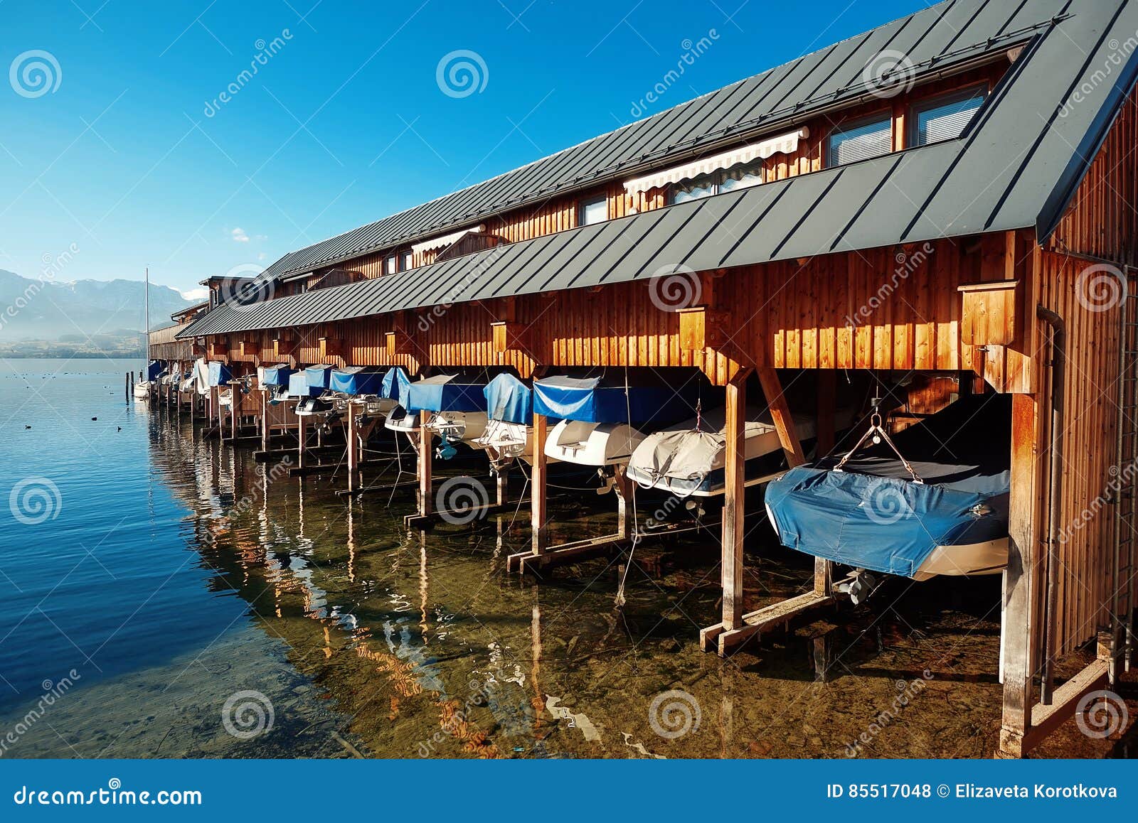 Berth for Boats in Fine Weather Stock Photo - Image of fine, berth ...