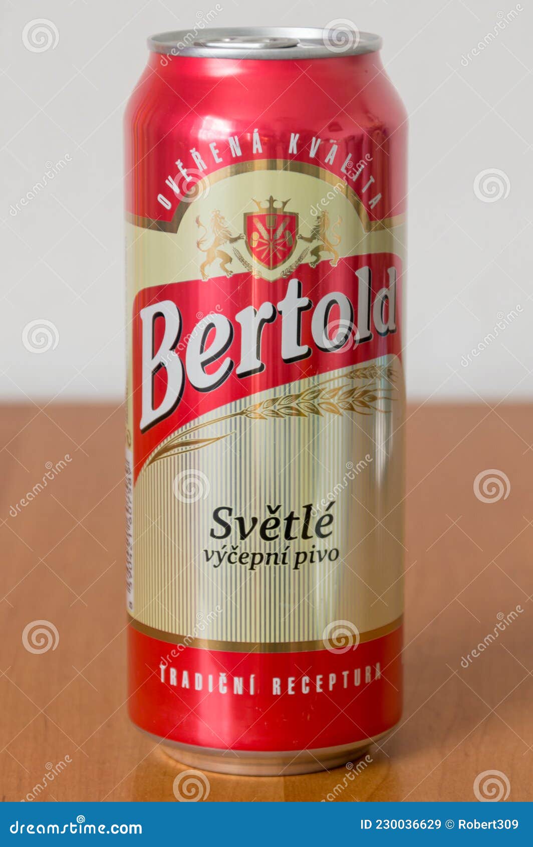 Bertold Svetle Vycepni Czech Beer Imagen de archivo editorial - Imagen ...