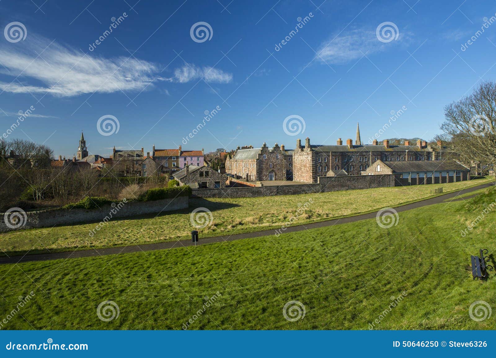 Berwick upon Tweed Barracks and the Main Guard Stock Photo - Image of ...