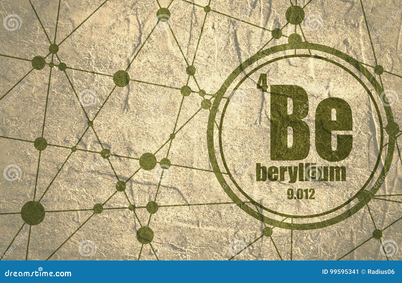 Beryllium Chemical Element. Stock Illustration - Illustration of ... Beryllium Chemical Element. Stock Illustration - Illustration of ...