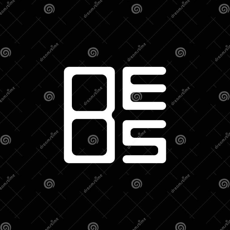 BES Letter Logo Creative Design with Vector Graphic, BES Stock Vector ...