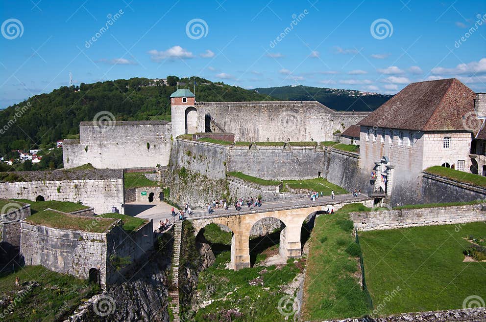 Besancon Fortress stock photo. Image of fortress, citadell - 21187756