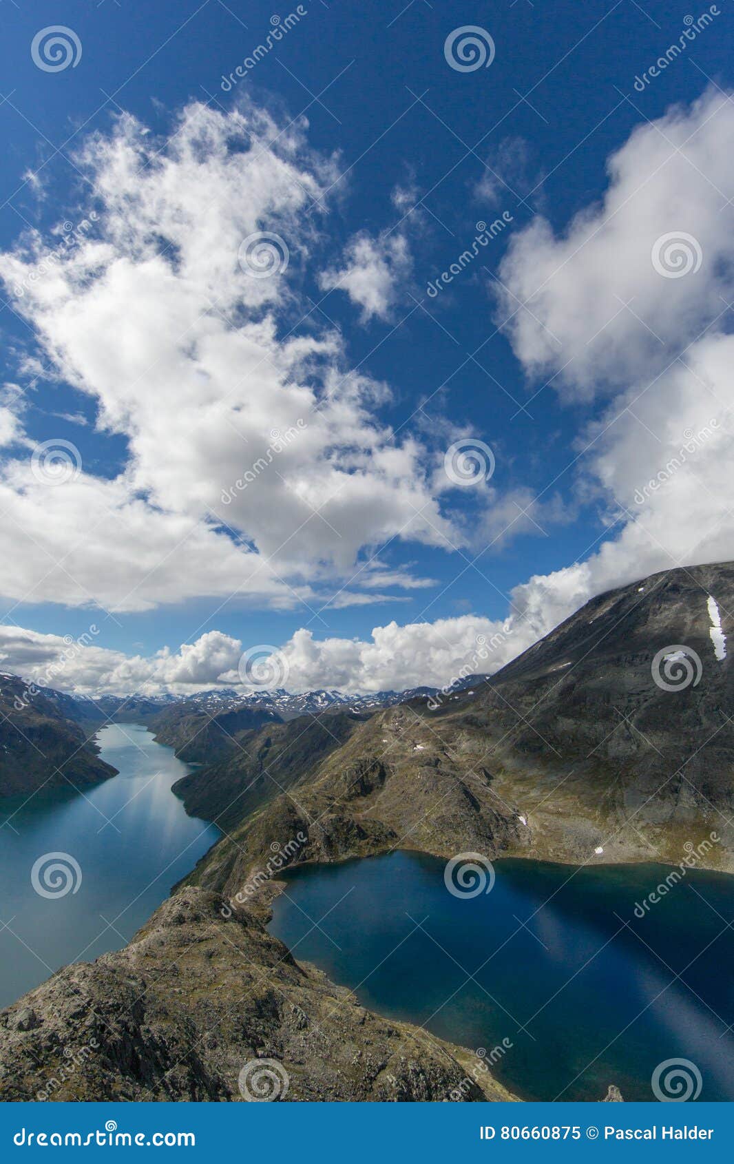 Beseggen ridge in norway stock image. Image of jotunheimen - 80660875