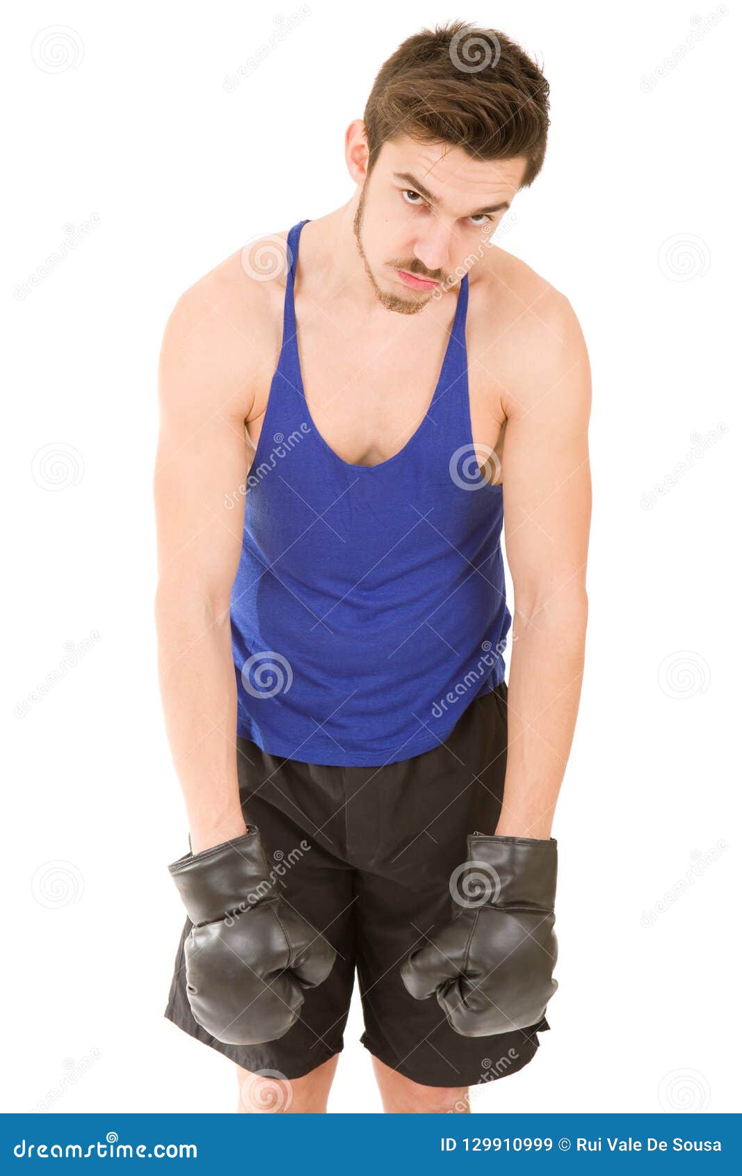 Besegrad boxare fotografering för bildbyråer. Bild av person - 129910999