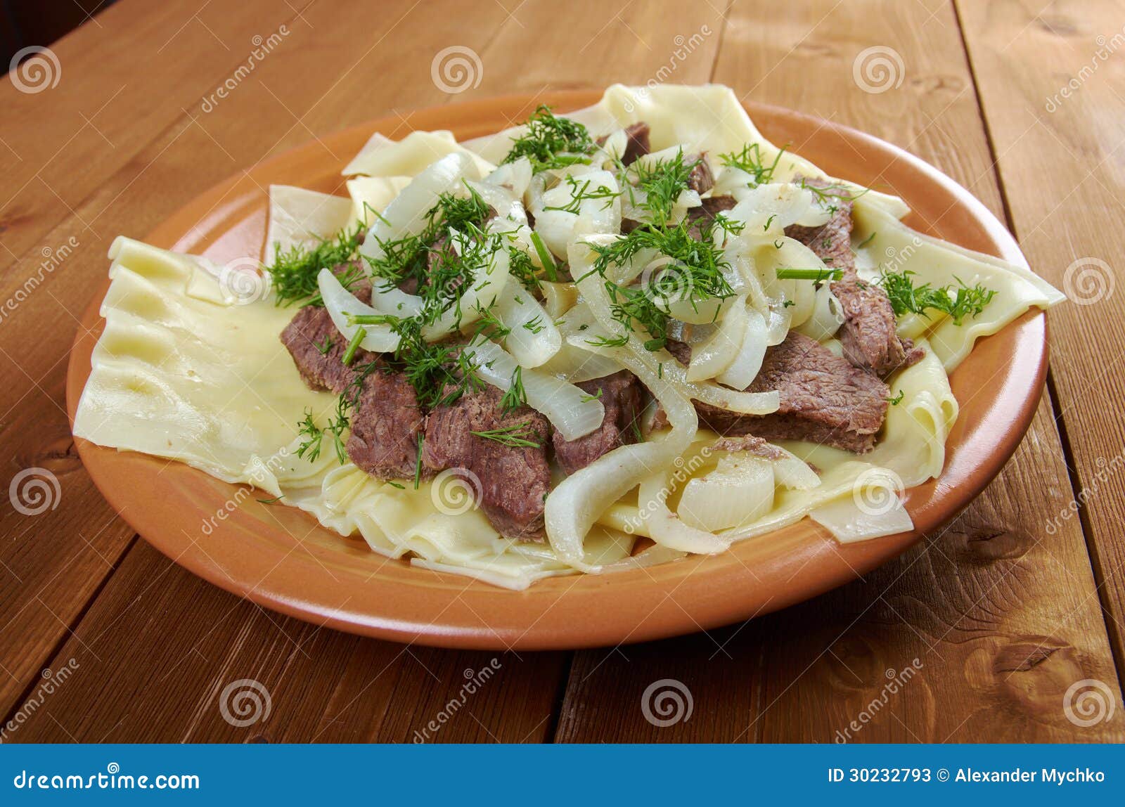 Beshbarmak stock image. Image of onion, kyrgyzstan, cuisine - 30232793