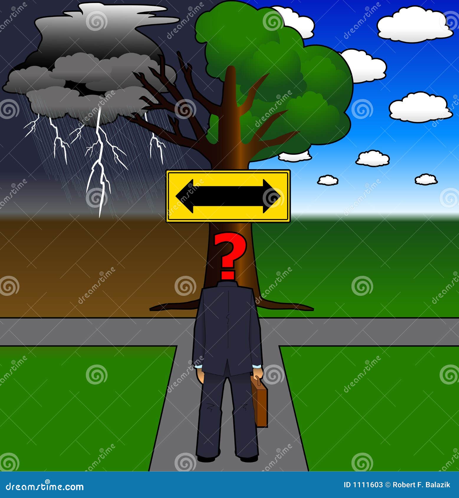 Besluit vector illustratie. Illustration of mannetje, mens - 1111603