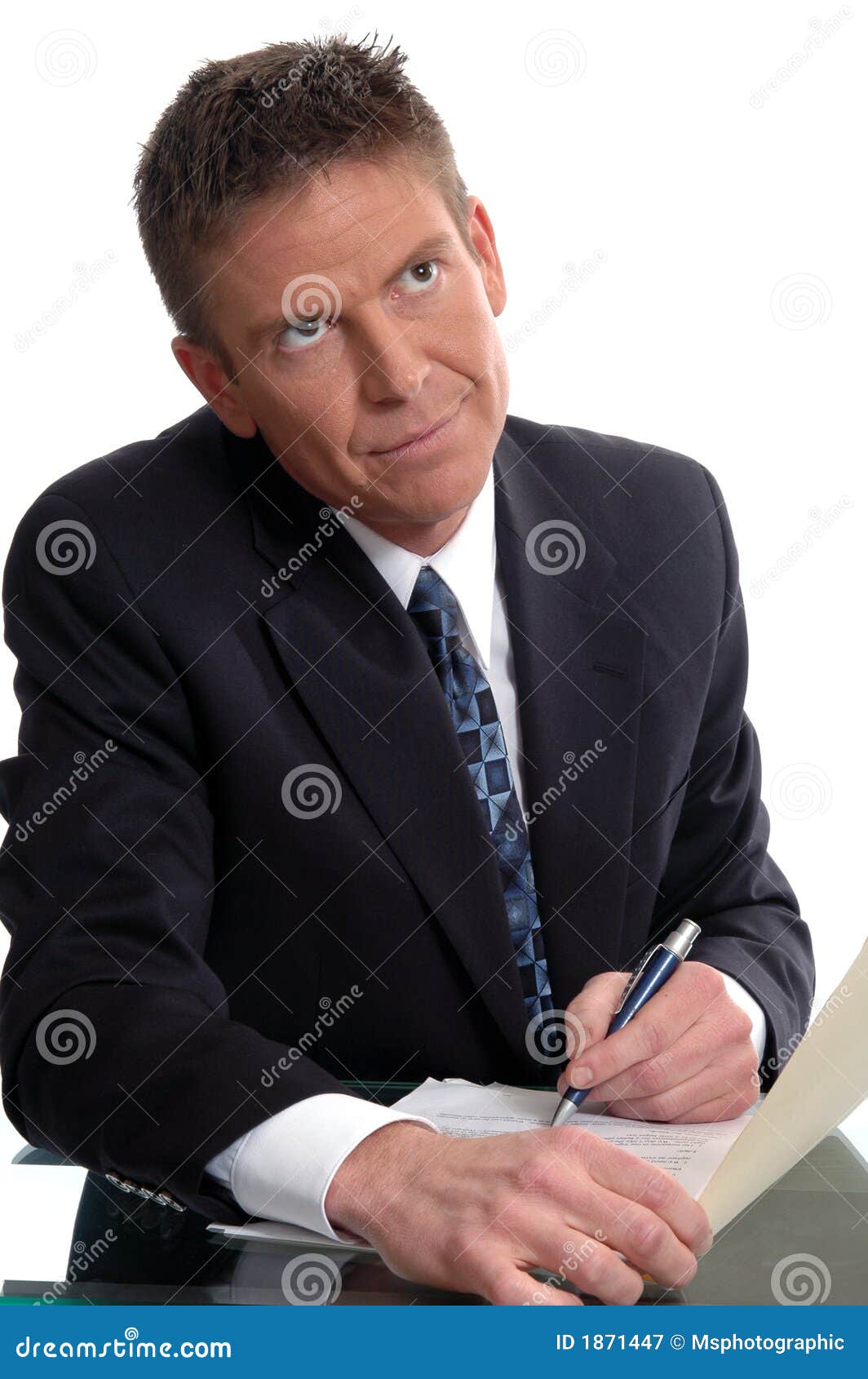 Besluit stock afbeelding. Image of bureau, besluit, investering - 1871447