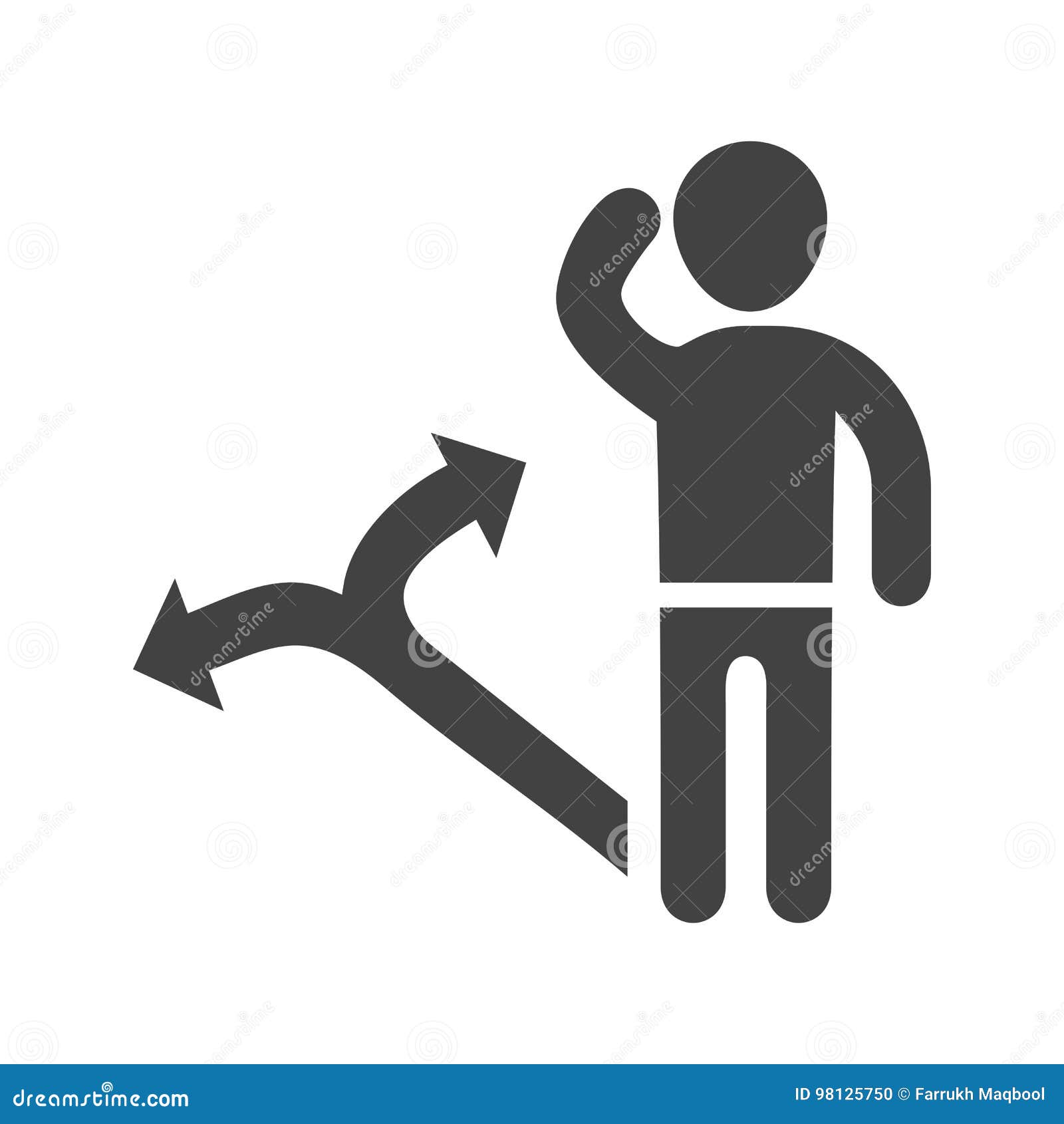 Besluit Die - Vaardigheden Maken Vector Illustratie - Illustration of ...