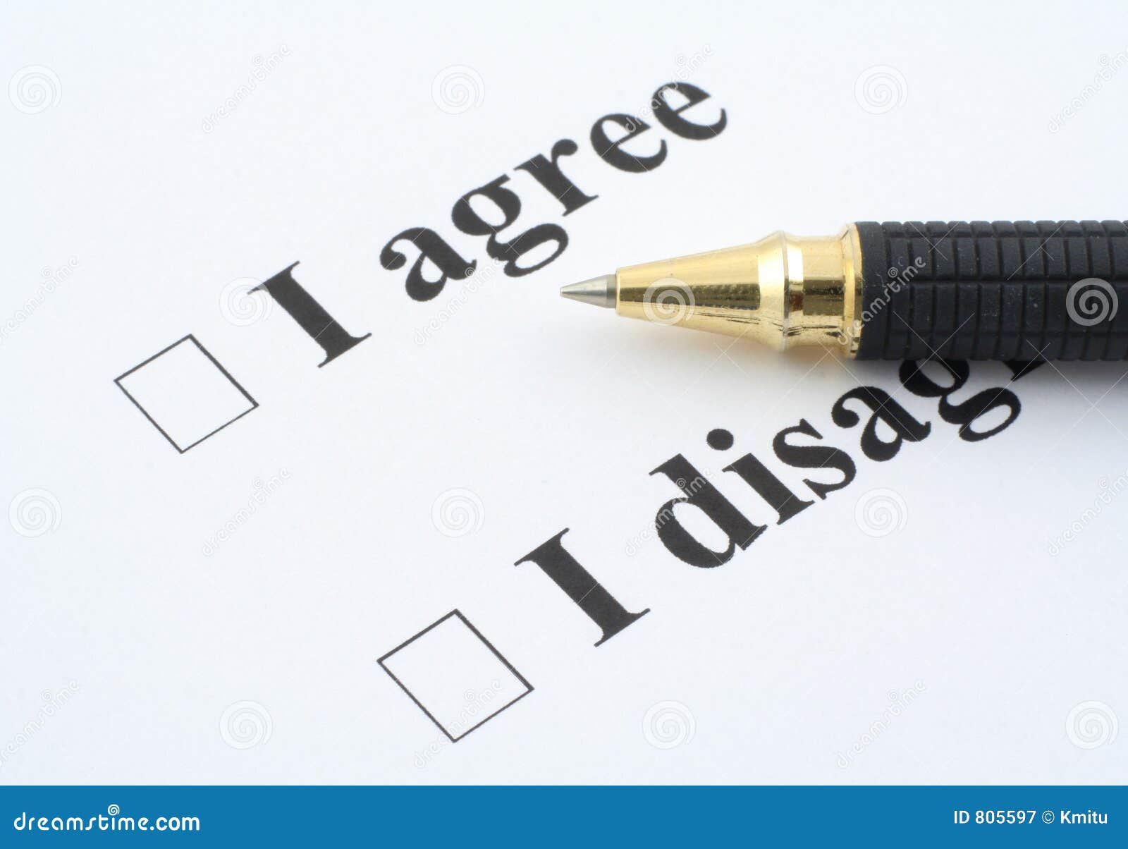 Besluit te nemen stock afbeelding. Image of akkoord, probleem - 805597