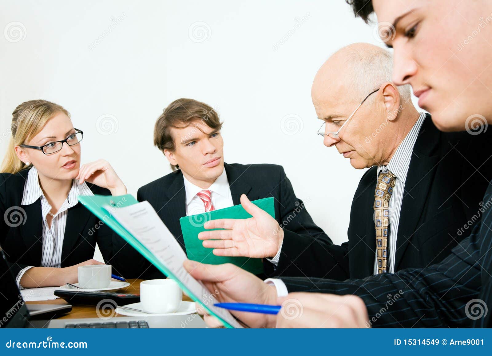 Besluitvorming stock afbeelding. Afbeelding bestaande uit vier - 15314549