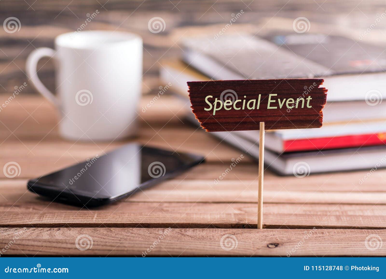 Besonderer Anlass stockfoto. Bild von bedeutung, einschreibung - 115128748