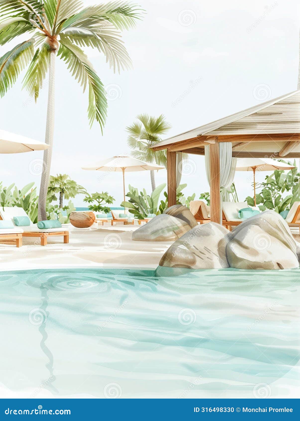 Bespoke Concierge Arranging Luxury Experiences, Upscale Resort Setting ...