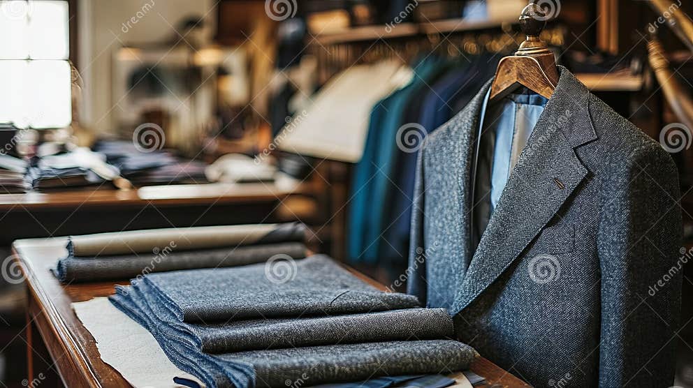 A Bespoke Suit Design Session with Tailored Patterns and High-quality ...