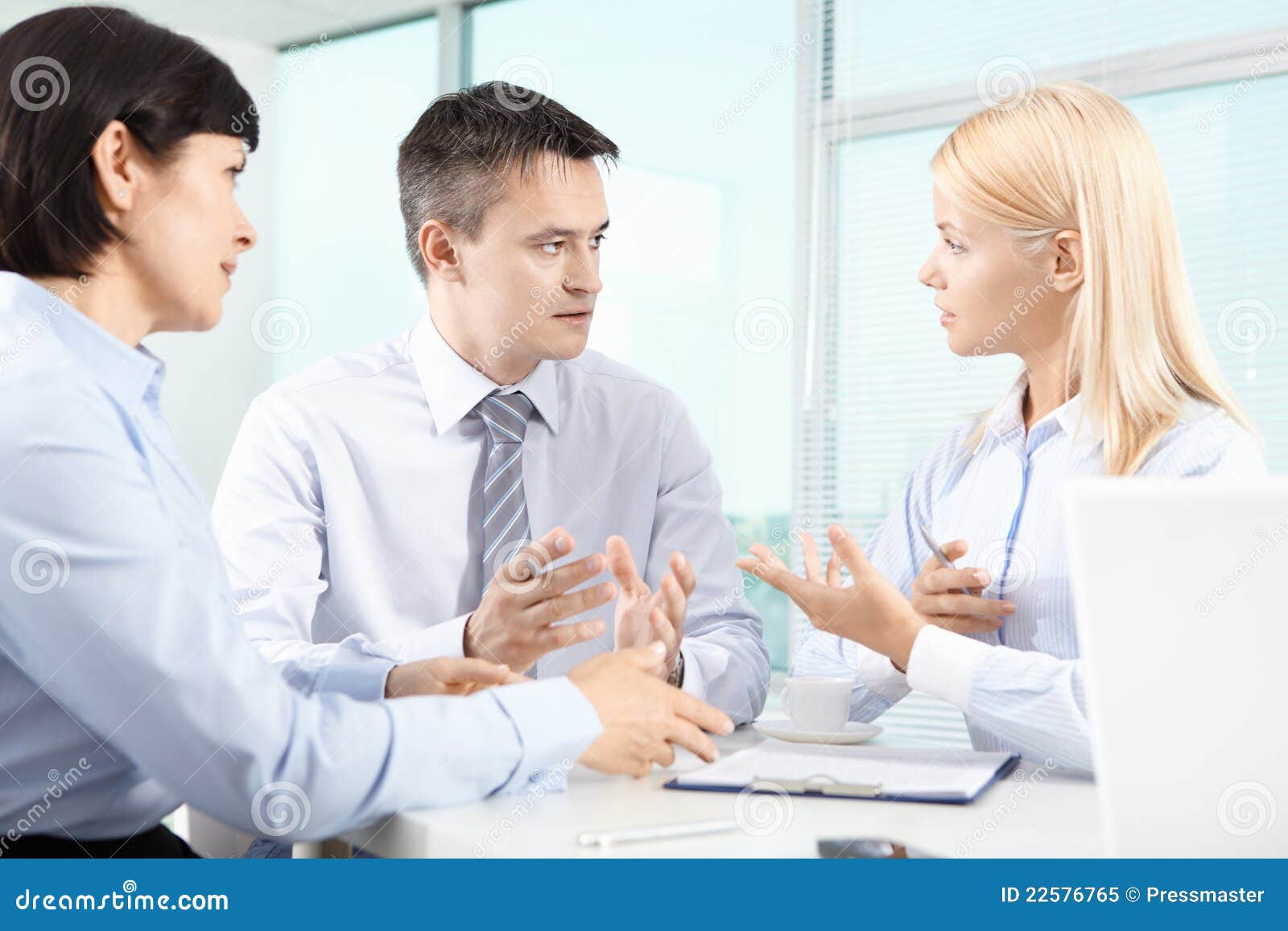 Bespreking stock afbeelding. Image of collectief, uitvoerend - 22576765