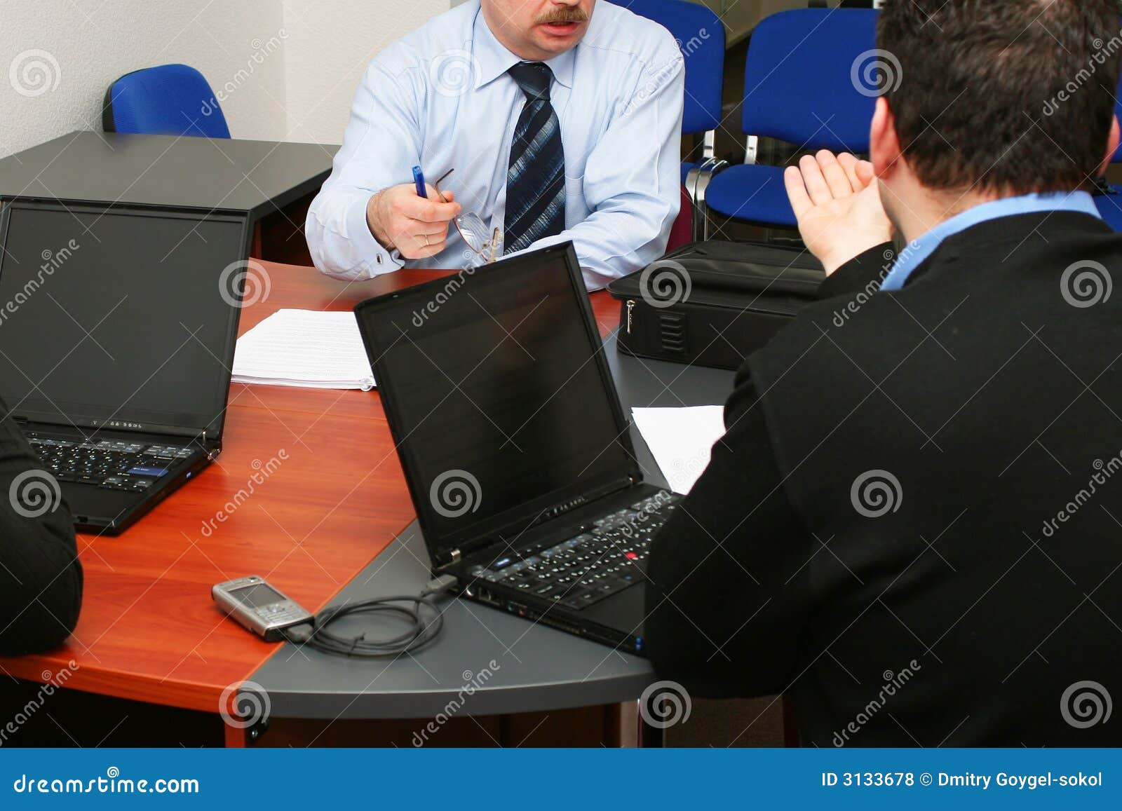 Bespreking Over De Vergadering Stock Foto - Image of brainstorming ...