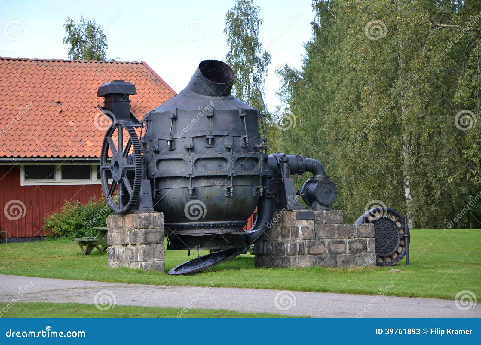 Bessemer converter stock image. Image of process, bessemer - 39761893