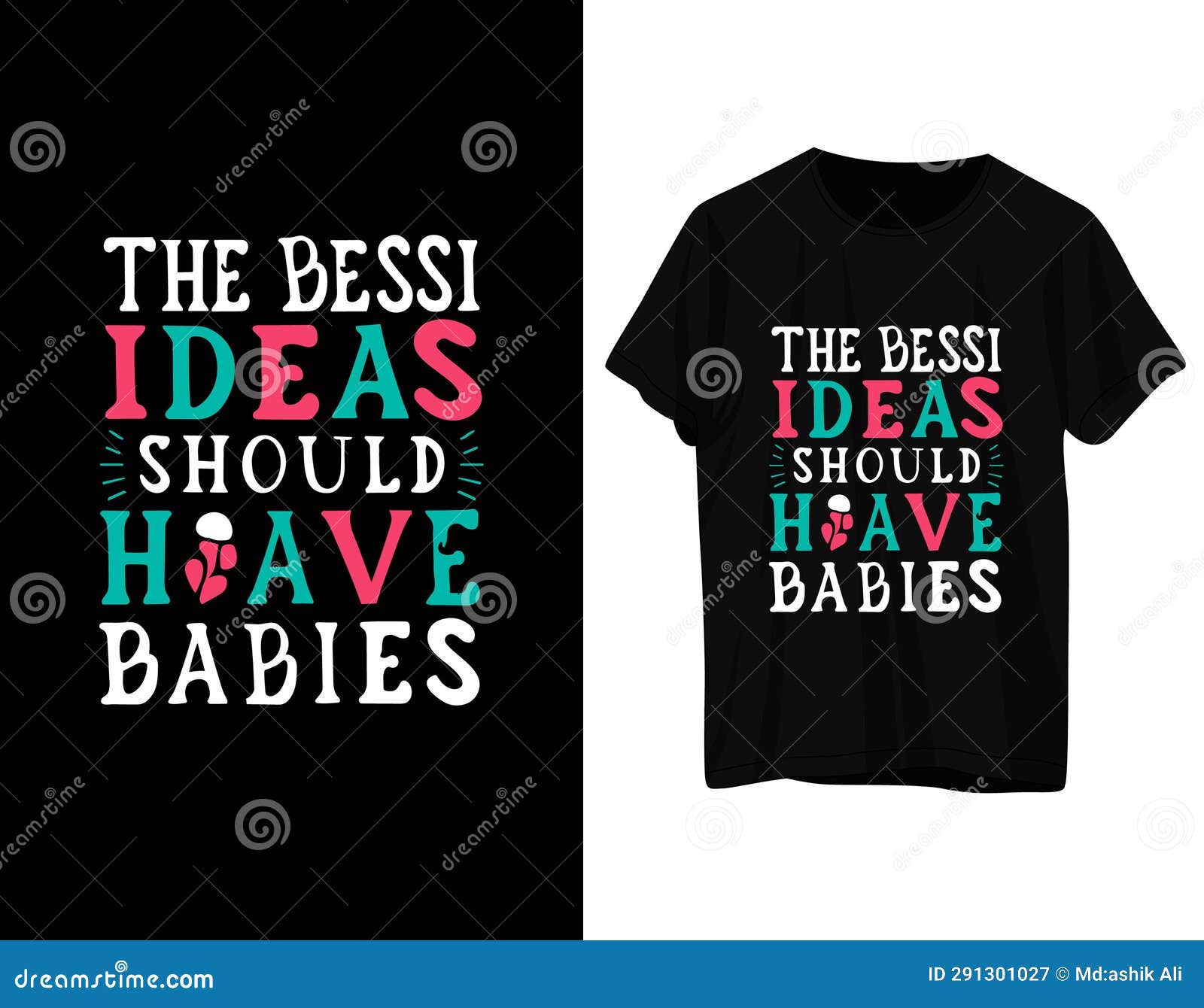 The Bessi Ideas Should Have Babies Stock Vector - Illustration of ...